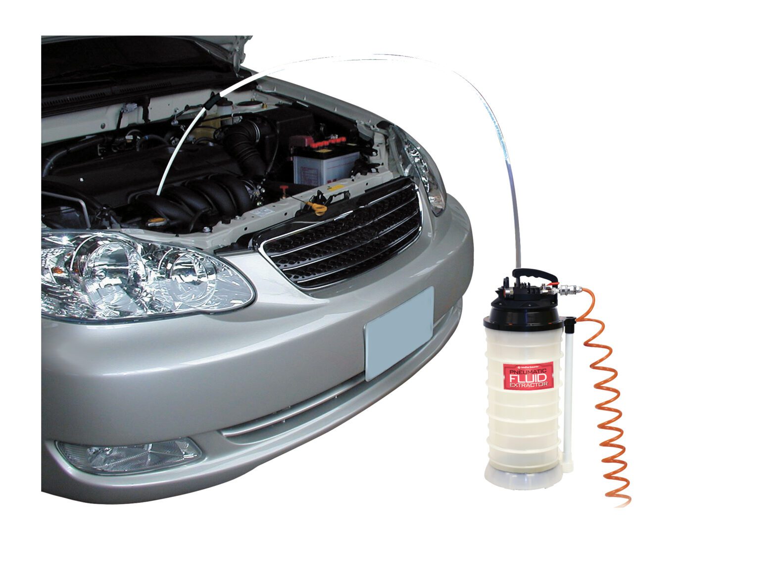2.7-gallon Pneumatic Vacuum Fluid Extractor | johndow.com