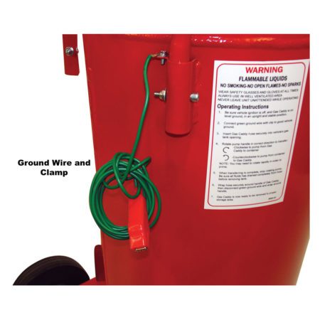 UL‑Listed 25‑Gal Steel Fuel Caddy – OSHA‑Compliant | JohnDow