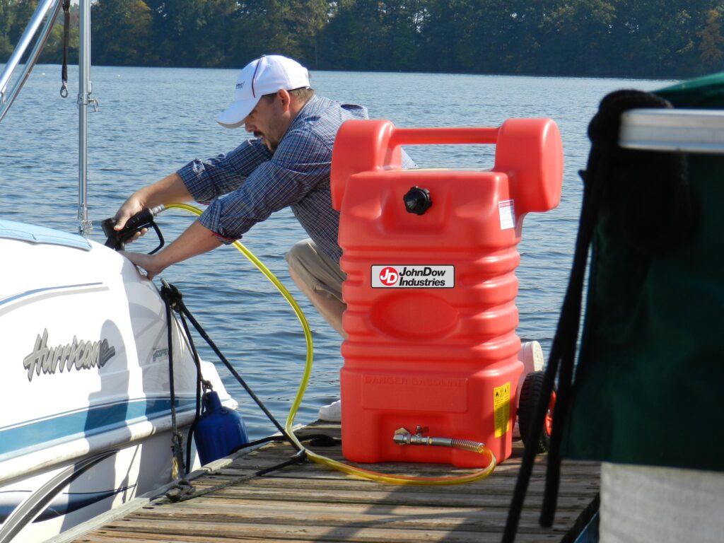 15-Gallon Poly Portable Gas Caddy | johndow.com