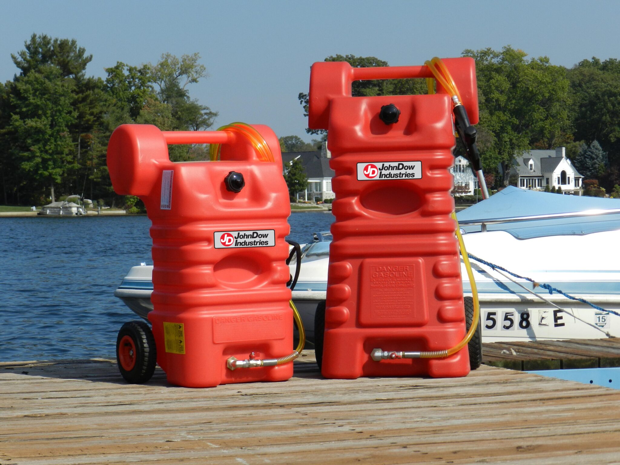 25-Gallon Poly Portable Gas Caddy | johndow.com