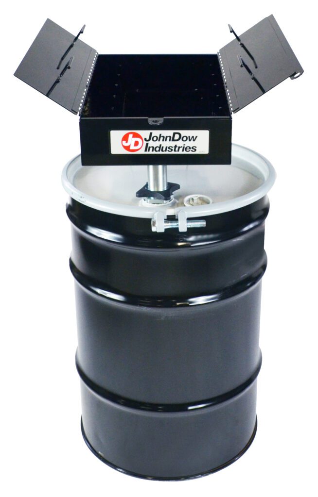 Buy Oil Container Drainer JDI-CD21 — 18-Bottle Steel | JohnDow