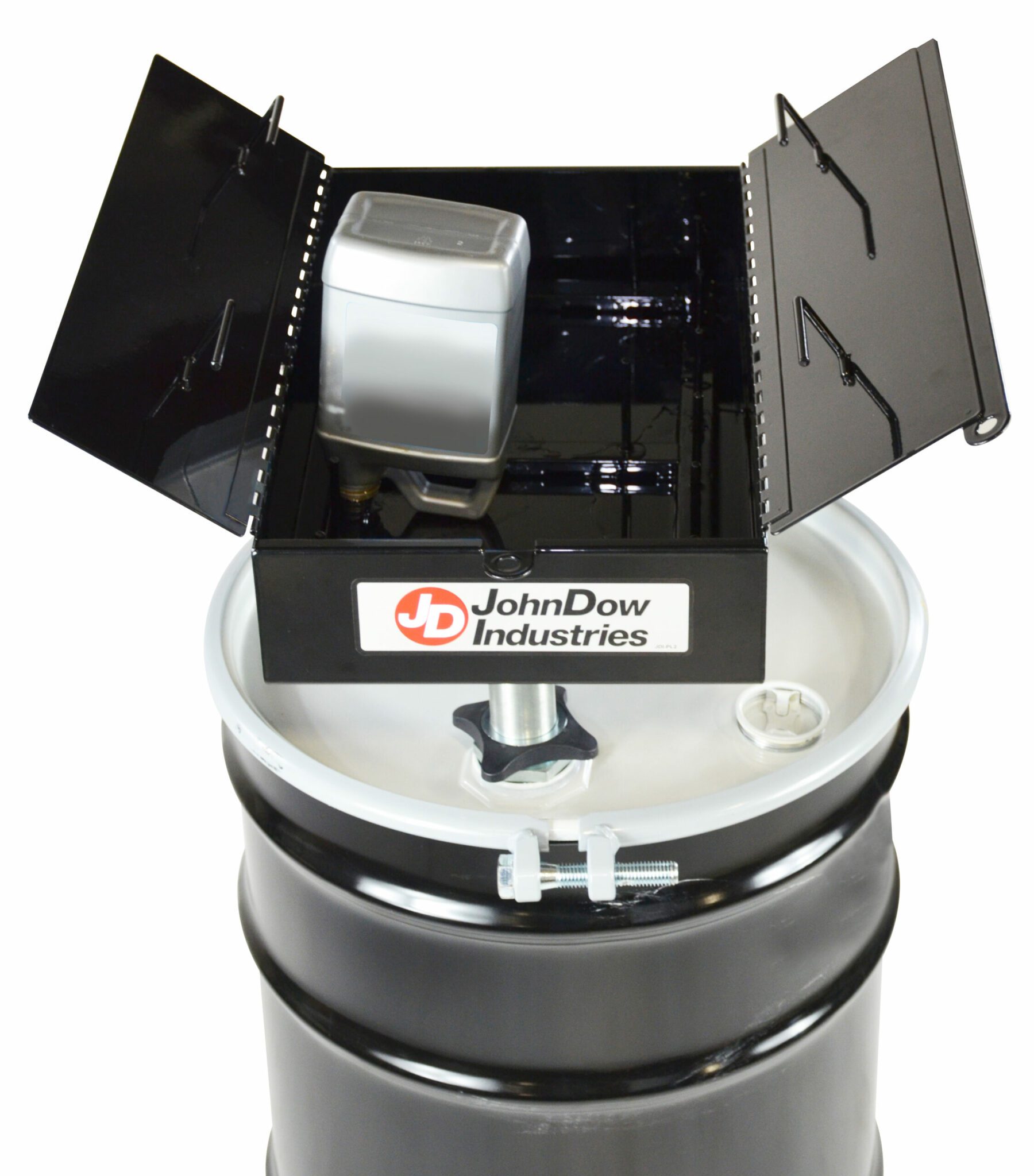Oil Container Drainer & Bottle Rack | JohnDow Industries